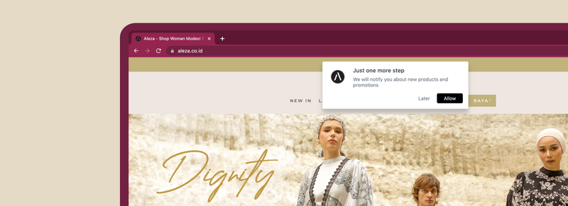 Aleza Generated Additional Revenue Using Web Push Notifications – expatify